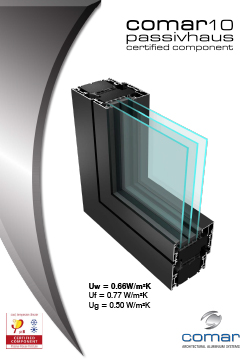 Comar 10 Passivhaus | Comar Architectural Aluminium Systems